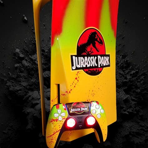 Jurassic Park Ps5 Controller Etsy