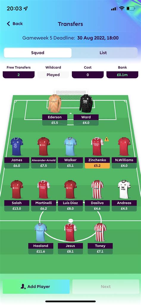 Harrison And Nunez Or Diaz And Toney For Gw6 Rfantasypremierleague