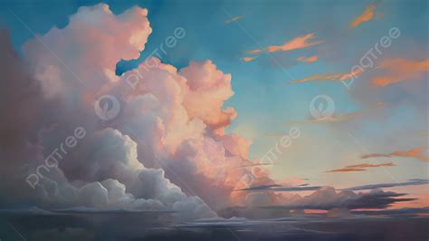 Sky Color Clouds Pink Background Pink Clouds Sea Of Clouds Background Image And Wallpaper For
