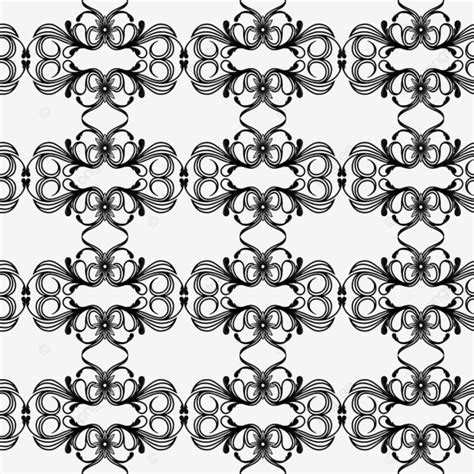 Seamless Monochrome Vector Pattern Made With Interwoven Wavy Lines Line Craft Wave Png And