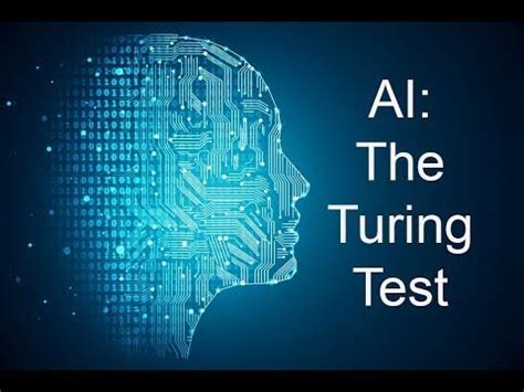 AI The Turing Test Artificial Intelligence Test Development