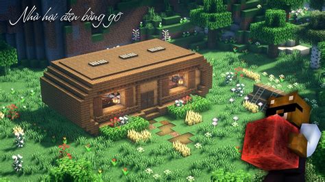 Minecraft Cách Xây Một Căn Nhà Hiện Đại Mini Bằng Gỗ Youtube