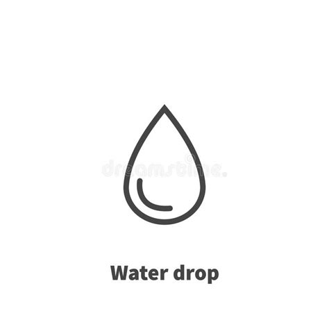 Water Recycle Icon Outline Vector Save Drop Clean Stock Illustration Illustration Of Icon