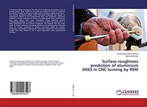 Surface Roughness Prediction Of Aluminium 6063 In Cnc Turning By Rsm