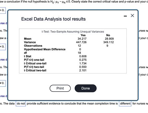 Solved Analysis Tool Results Are Provided Complete Parts A Chegg