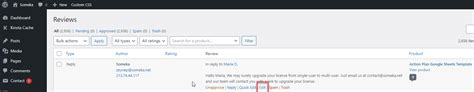 Cannot Edit Replies To Product Reviews · Issue 34344 · Woocommercewoocommerce · Github