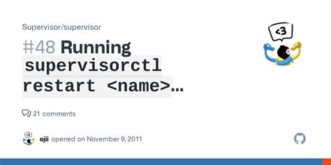 running `supervisorctl restart ` causes xmlrpclib fault · issue 48