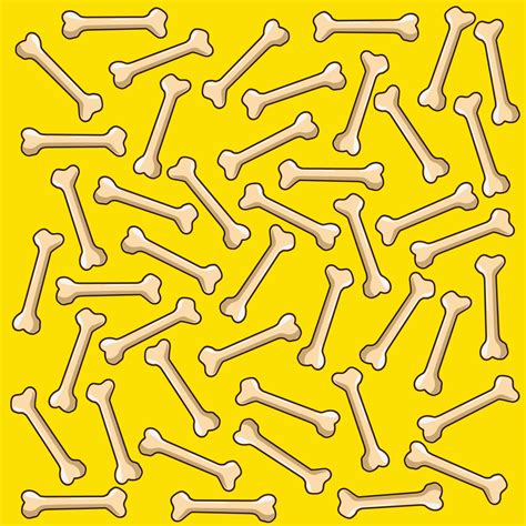 Bone Pattern Background Vector Design 11735592 Vector Art At Vecteezy