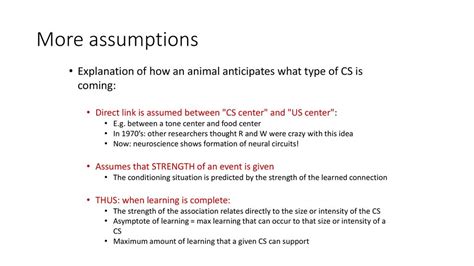 Classical Conditioning And Prediction Ppt Download