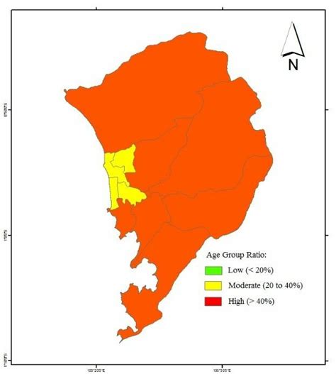 Map Of Population Density [28] Figure 14 Map Of Sex Ratio [28