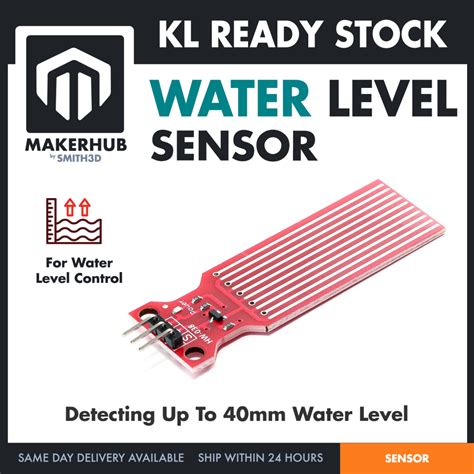 water level sensor water level detector module for arduino iot