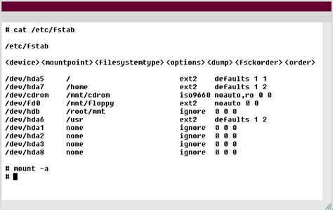 System Configuration Files Unix Exercise