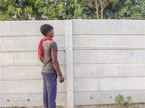 Rcc Precast Compound Wall At ₹ 75 Sq Ft In Lucknow Id 2849322592548