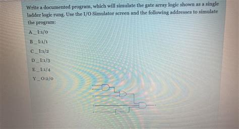 Solved Write A Documented Program Which Will Simulate The Chegg