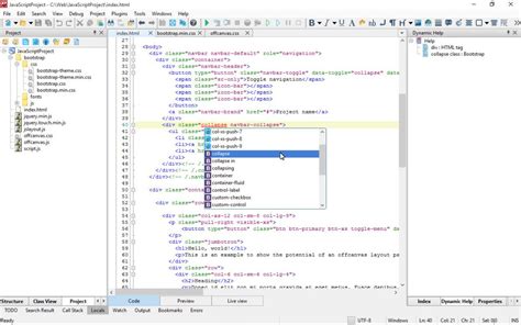 Codelobster шустрая Ide для Php Html Css и Javascript