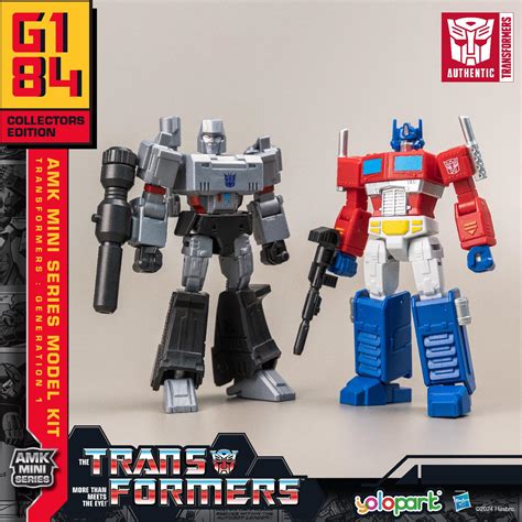 Amazon Com YOLOPARK Optimus Prime And Megatron Transformer Toy Pack AMK Mini Series