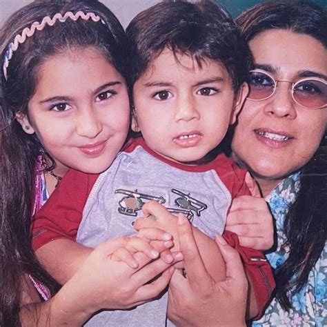 Sara And Ibrahim Ali Khan Share Adorable Throwback For Mothers Day
