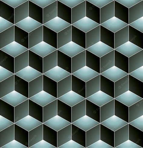 Premium Vector Black And White Abstract Textured Geometric Seamless Pattern Vector Contrast