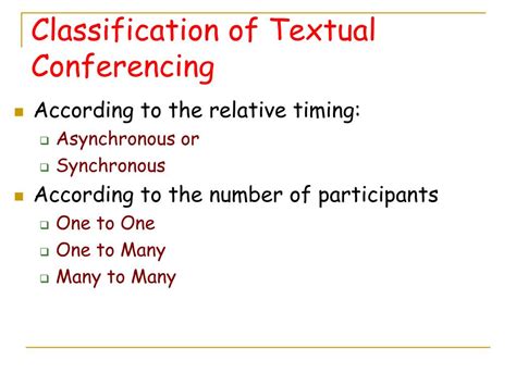Ppt The Real Time Conferencing Applications Powerpoint Presentation Free Download Id3319732