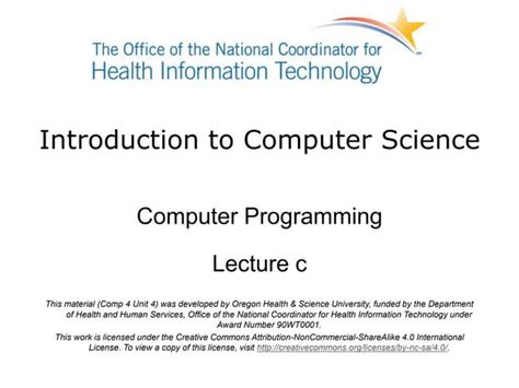 Computer Programming Lecture C Pptx