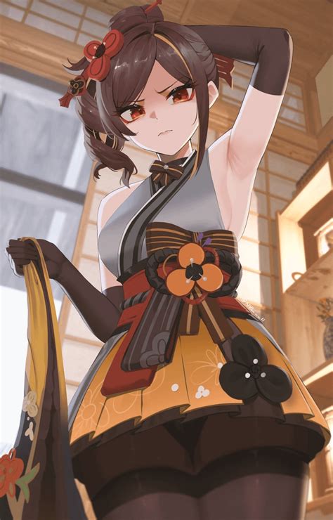 Is Chiori The First Playable Girl In The Game That Gives A Hatred Face To Traveler R