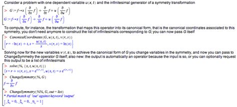 Differential Equations New Features In Maple 15 Technical Computing