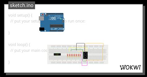 7segments wokwi esp32 stm32 arduino simulator