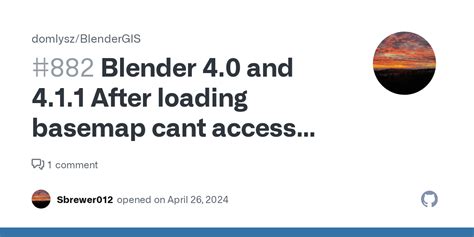 Blender 40 And 411 After Loading Basemap Cant Access Any Menu Option · Issue 882 · Domlysz