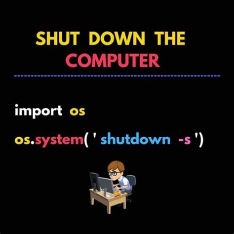 How To Shut Down Computer Using Computer Coding Class