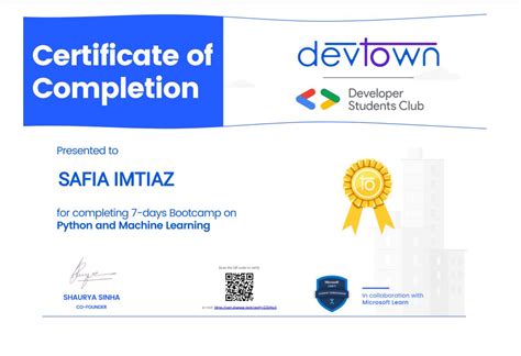 safia imtiaz on linkedin connections machinelearning collaboration microsoft python devtown…