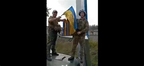 ЗСУ підняли на околицях Лиману прапор України Новинний портал