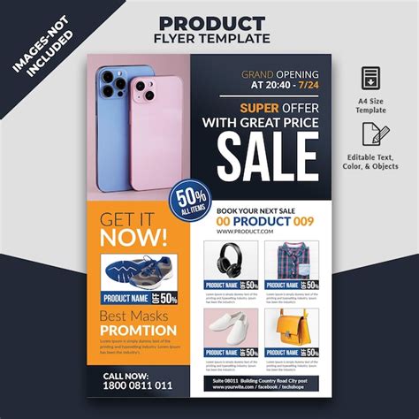 Premium Psd Product Flyer Template