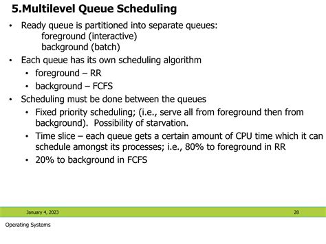 Lecture 4 Process Scheduling Pptx