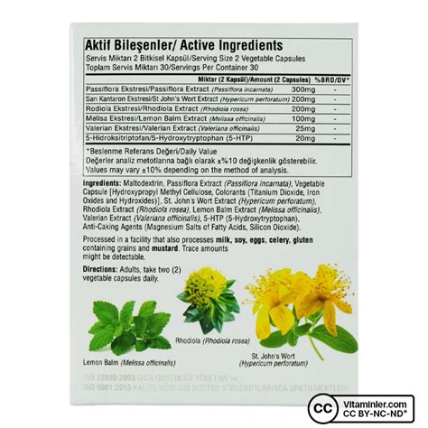 Suda Vitamin Kalm Hd 60 Kapsül | Vitaminler