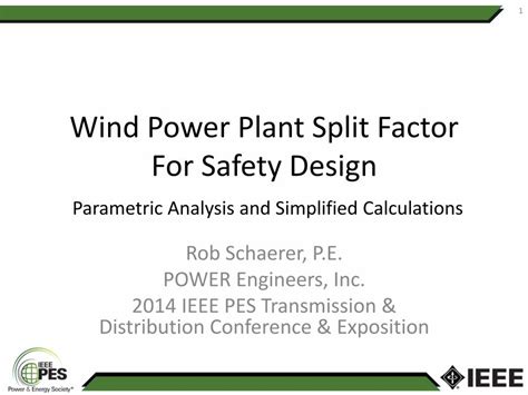 PDF Wind Power Plant Split Factor For Safety PDF FileWind Power Plant Split Factor For