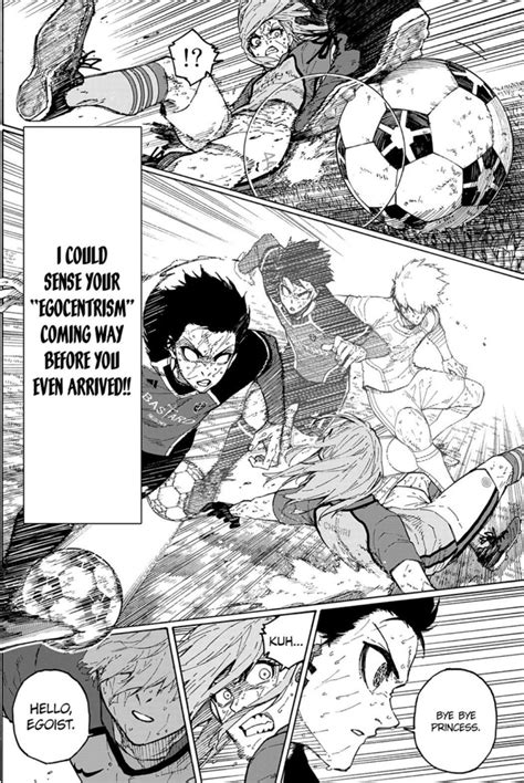 Isagi Yoichi Panel Comic Book Layout Good Manga Blue Anime