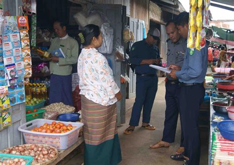 ကွန်ဟိန်းမြို့၌ အခြေခံစားသောက်ကုန်များ ဈေးနှုန်းမြှင့်တင်ရောင်းချမှုမရ