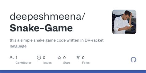 GitHub Deepeshmeena Snake Game This A Simple Snake Game Code Written In DR Racket Language
