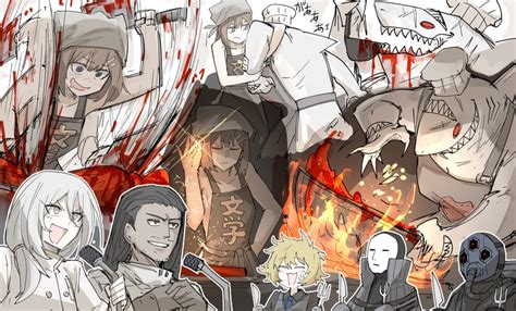 hod the carnival pierre greta jack and 2 more project moon and 1 more drawn by