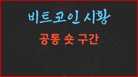 비트코인 시황 공통 숏구간 24년10월7일 Youtube