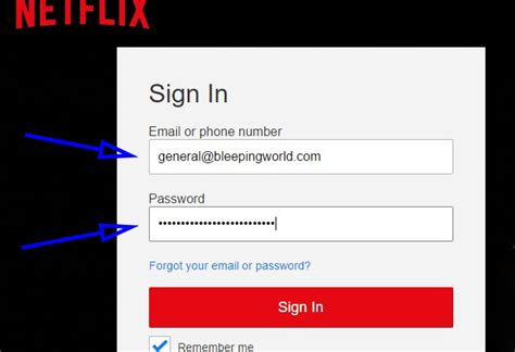 How To Change My Netflix Password Bleeping World