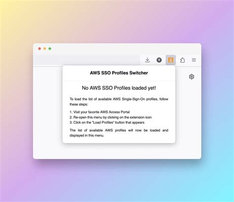 Aws Sso Profiles Switcher V050 Best Extensions For Firefox