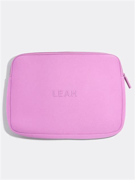 Clocked In Custom Laptop Sleeve Custom Laptop Case Personalized Laptop Case Baublebar