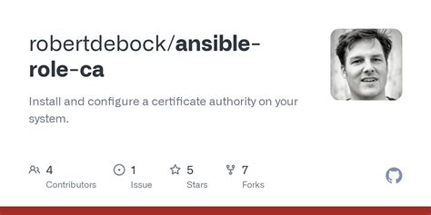 Ansible Role Ca Tasks Requests Yml At Master Robertdebock Ansible Role Ca Github
