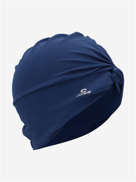 Шапочка для плавания женская Joss арт 123060 синий цвет — купить за 349 руб со скидкой 30