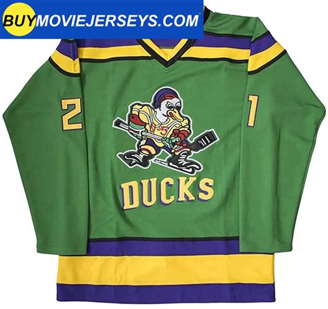Mighty Ducks Movie Uniform
