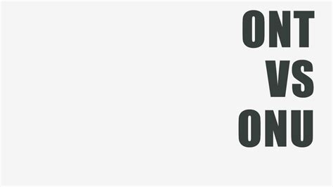 Ont Vs Onu