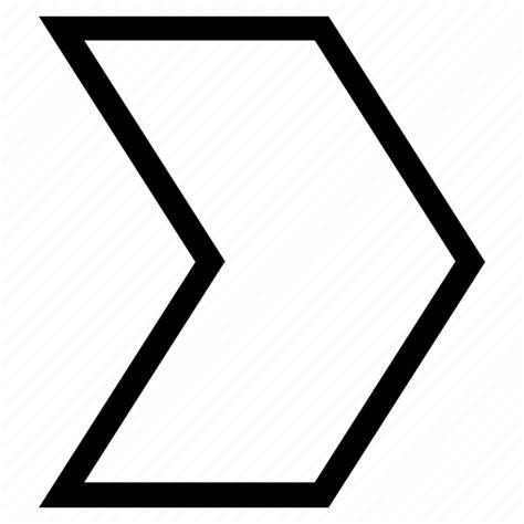 Arrow Head Arrowhead Direction Move Orientation Pointer Right