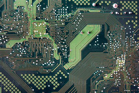 Abstract Technology Pcb Still Life Concept Background By Stocksy Contributor Sibila And