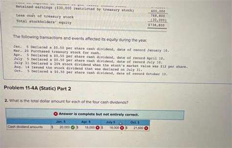 solved required information problem 11 4a static analyzing